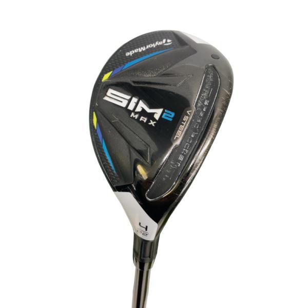 中古　Dランク　テーラーメイド　ＳＩＭ２　ＳＩＭ２　ＭＡＸ　Ｕ４　ユーティリティ　純正特注シャフト 　フレックスＳ ロフト角:22.00
