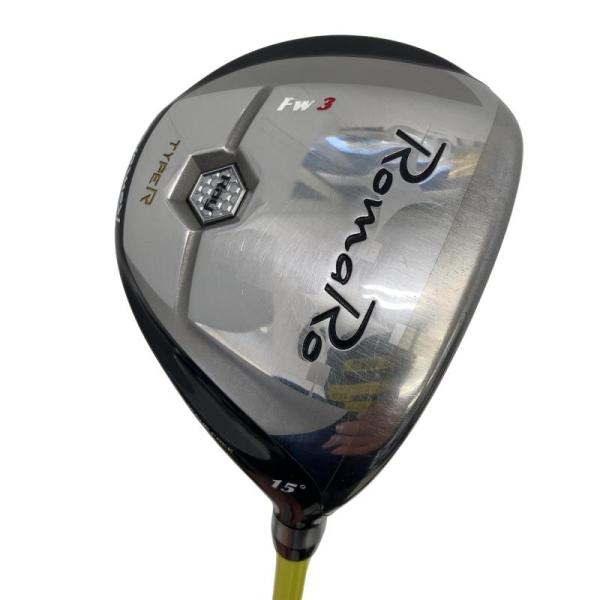 中古　Cランク　ＲｏｍａＲｏ　ＲｏｍａＲｏ　ＲｏｍａＲｏ　Ｒａｙ　ＴＹＰＥ　Ｒ　シルバー　３Ｗ　フェアウェイウッド　リシャフト 　フレックスその他 ロフト角:15.00