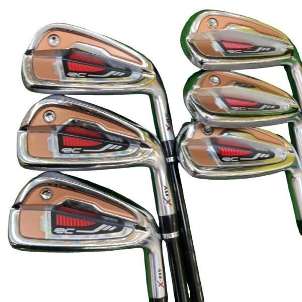 中古　Cランク　ロイヤルコレクション　ＲＣ　ＲＣ　ＡＭ−Ｘ　６Ｓ（実本数：６本セット）　アイアンセット　ＲＣ−ＭＸ 　フレックスＲ ロフト角:27.00