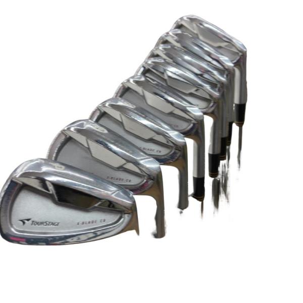 中古　Cランク　ブリヂストン　ＴＯＵＲＳＴＡＧＥ　ＴＯＵＲＳＴＡＧＥ　Ｘ−ＢＬＡＤＥ　ＣＢ（２００８）　８Ｓ（実本数：８本セット）　アイアンセット　純正特注シャフト 　フレックスＸ ロフト角:26.00