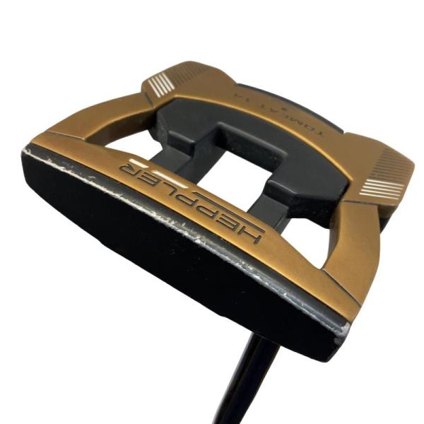 中古　Cランク　ピン　ＨＥＰＰＬＥＲ　ＨＥＰＰＬＥＲ　ＴＯＭＣＡＴ　１４　３４インチ（ＰＰ５９）　レフティ　パター　スチール 　フレックスその他 ロフト角:3.00