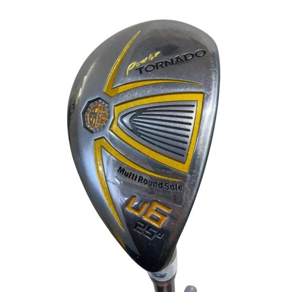 中古　Cランク　キャスコ　ＰＯＷＥＲ　ＴＯＲＮＡＤＯ　ＰＯＷＥＲ　ＴＯＲＮＡＤＯ　Ｕｔ−ＷＥＤＧＥ　Ｕ６　ユーティリティ　Ｓｔａｂｉｌ　ｓｈａｆｔ 　フレックスＳ ロフト角:25.00