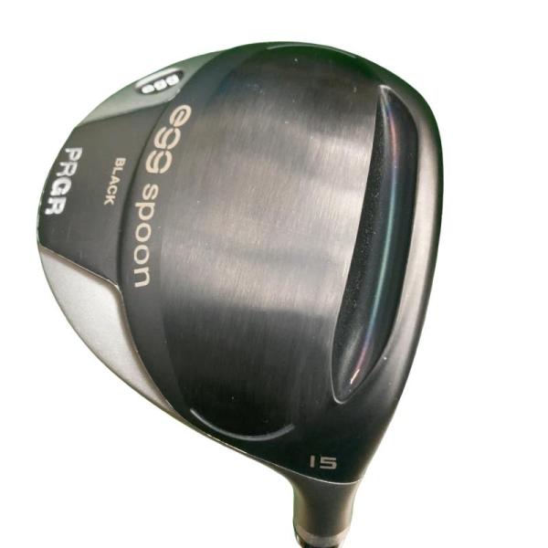 中古　Cランク　プロギア　ｅｇｇ　ｅｇｇ　ｓｐｏｏｎ　ＢＬＡＣＫ　１５°　フェアウェイウッド　Ｄｉａｍａｎａ　ＦＯＲ　ＰＲＧＲ（２０２１　ＦＷ） 　フレックスＳＲ ロフト角:15.00