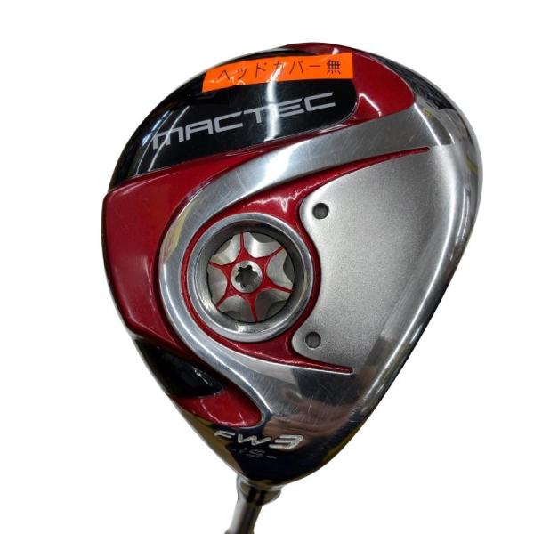 中古　Cランク　マグレガー　ＭＡＣＴＥＣ　ＭＡＣＴＥＣ　ＦＨ　１０１　３Ｗ　フェアウェイウッド　ＭＡＣＴＥＣ　ＦＨ５２５５Ｆ 　フレックスＳＲ ロフト角:15.00