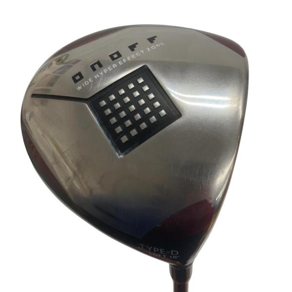 中古　Cランク　ダイワ（グローブライド）　ＯＮＯＦＦ　ＯＮＯＦＦ（２０１２）　ＴＹＰＥ−Ｄ　１０°　ドライバー　ＳＭＯＯＴＨ　ＫＩＣＫ　ＭＰ−５１２Ｄ 　フレックスＳＲ ロフト角:10.00