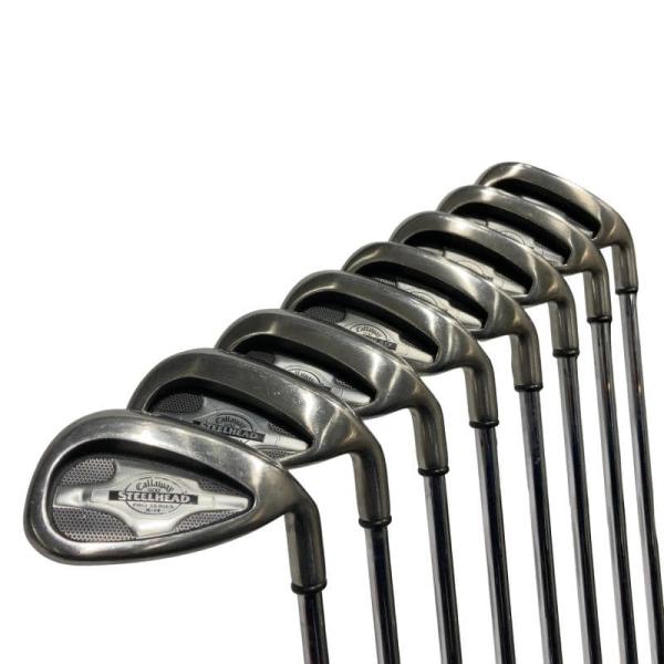 中古　Cランク　キャロウェイ　ＳＴＥＥＬＨＥＡＤ　ＳＴＥＥＬＨＥＡＤ　Ｘ−１４　ＰＲＯ　ＳＥＲＩＥＳ　　８Ｓ（実本数：８本セット）　アイアンセット　ＣＯＮＳＴＡＮＴ　ＷＥＩＧＨＴ　ＲＩＦＬＥ 　フレックスＳ ロフト角:26.00