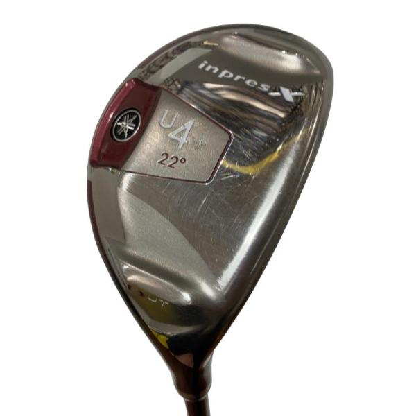 中古　Cランク　ヤマハ　ｉｎｐｒｅｓ　Ｘ　ｉｎｐｒｅｓ　Ｘ　Ｄ　ＵＴ（２０１２）　Ｕ４＋　レディース　ユーティリティ　ＭＸ−４１２Ｕ 　フレックスＲ ロフト角:22.00