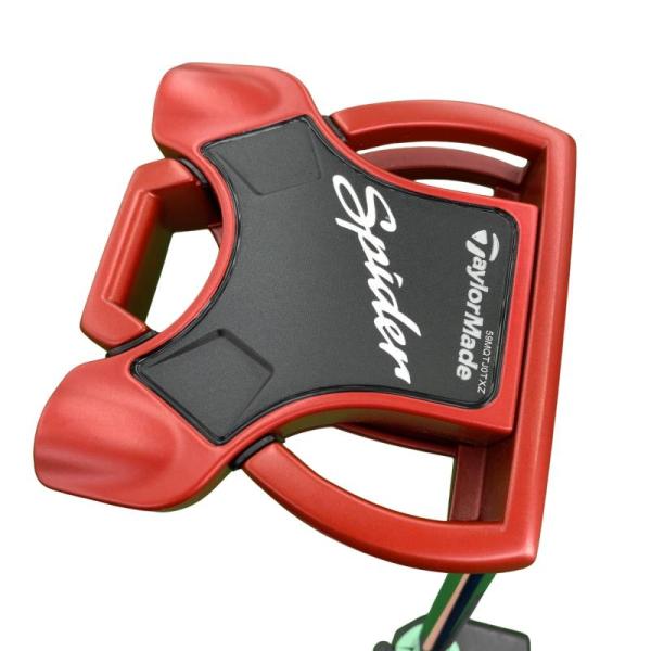 中古　Cランク　テーラーメイド　Ｓｐｉｄｅｒ　Ｓｐｉｄｅｒ　ＲＥＤ　スモールスラント　３４インチ　パター　スチール 　フレックスその他 ロフト角:3.00