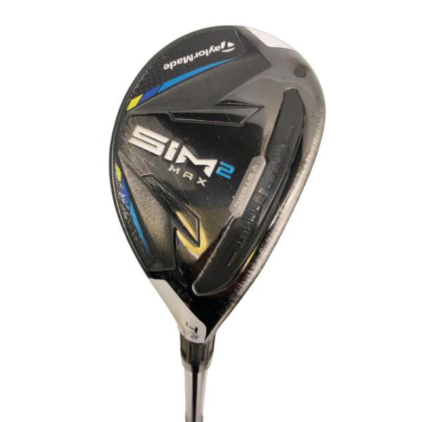 中古　Dランク　テーラーメイド　ＳＩＭ２　ＳＩＭ２　ＭＡＸ　Ｕ４　ユーティリティ　ＫＢＳ　ＭＡＸ　ＭＴ８５　ＪＰ 　フレックスＳ ロフト角:22.00