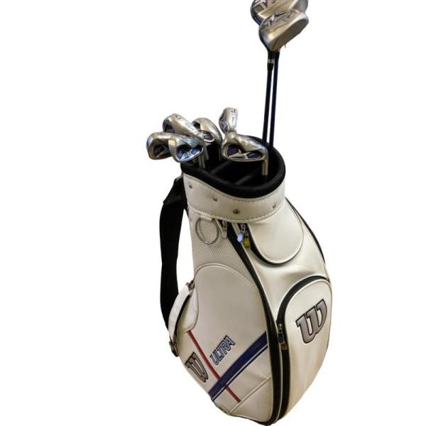 中古　Cランク　ウィルソン　Ｗｉｌｓｏｎ　Ｗｉｌｓｏｎ　ＵＬＴＲＡ　ｉ８　９Ｓ（実本数：９本セット）　クラブセット　スチール 　フレックスＳ ロフト角:32.00