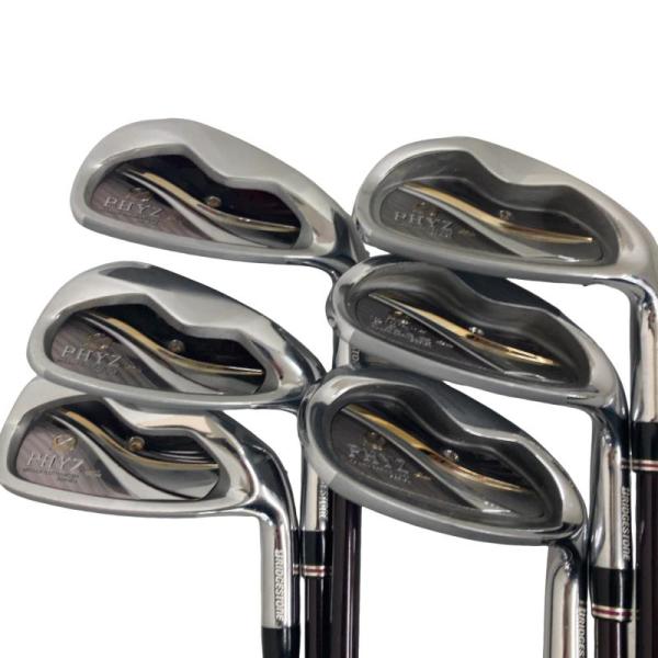 中古　Cランク　ブリヂストン　ＰＨＹＺ　ＰＨＹＺ（２０１３）　ＣＬ　６Ｓ　レディース（実本数：６本セット）　アイアンセット　ＰＺ−４０３Ｉ 　フレックスＬ ロフト角:31.00