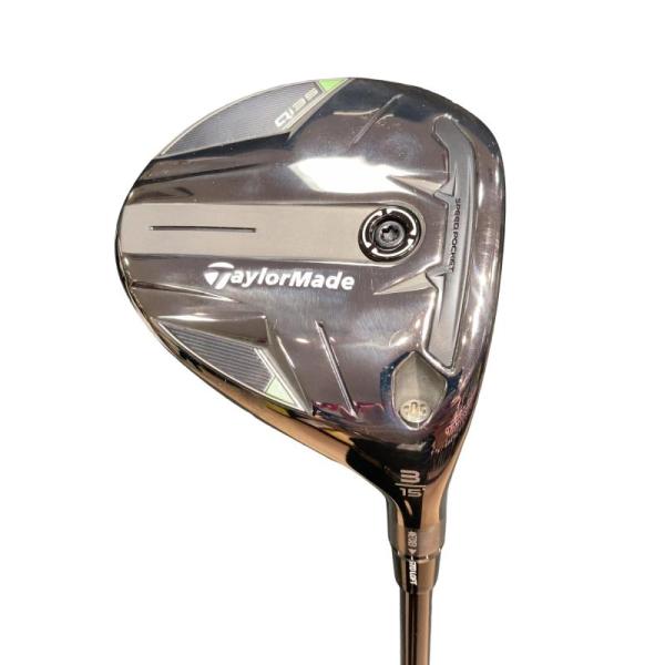 中古　Bランク　テーラーメイド　Ｑｉ３５　Ｑｉ３５　３Ｗ　フェアウェイウッド　Ｄｉａｍａｎａ　ＳＩＬＶＥＲ　ＴＭ５５（Ｑｉ３５　ＦＷ） 　フレックスＳ ロフト角:15.00
