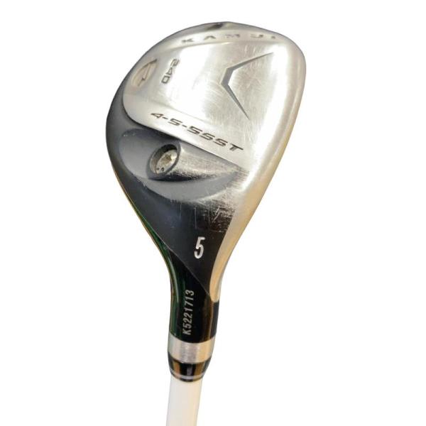 中古　Cランク　カムイ　Ｔｙｐｈｏｏｎ　Ｐｒｏ　Ｔｙｐｈｏｏｎ　Ｐｒｏ　ＸＵ　Ｕ５　ユーティリティ　純正特注シャフト 　フレックスＳ ロフト角:24.00