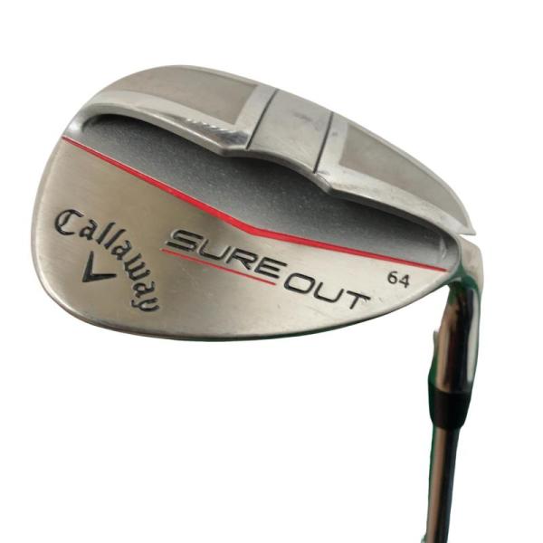 中古　Cランク　キャロウェイ　ＳＵＲＥ　ＯＵＴ　ＳＵＲＥ　ＯＵＴ　６４°　ウェッジ　ＮＳ　ＰＲＯ　９５０ＧＨ 　フレックスＳ ロフト角:64.00