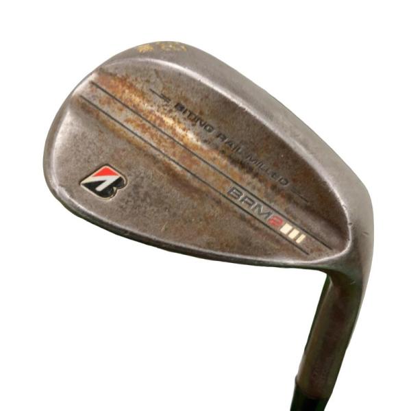 中古　Cランク　ブリヂストン　ＢＲＩＤＧＥＳＴＯＮＥ　ＢＲＩＤＧＥＳＴＯＮＥ　ＢＲＭ２　ノーメッキ　５８°／０８°Ｍ　ウェッジ　リシャフト 　フレックスその他 ロフト角:58.00