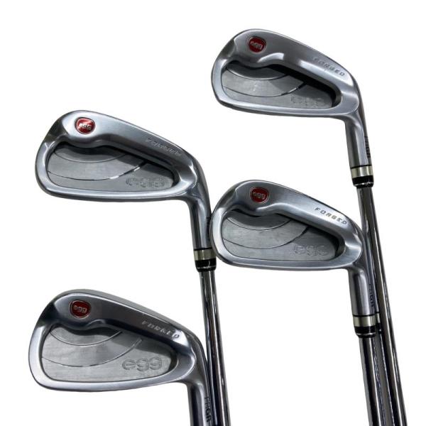 中古　Cランク　プロギア　ｅｇｇ　ｅｇｇ　ＰＦ（２０１７）　　６Ｓ（実本数：６本セット）　アイアンセット　純正特注シャフト 　フレックスＳ ロフト角:26.00