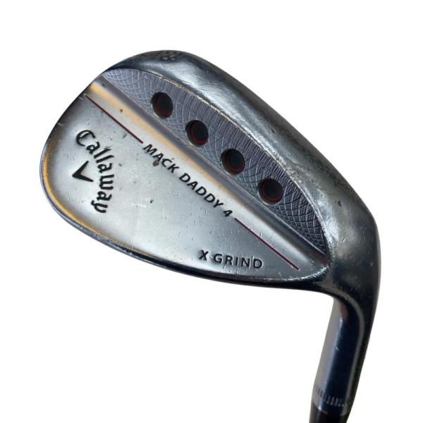 中古　Dランク　キャロウェイ　ＭＡＣＫ　ＤＡＤＤＹ　ＭＡＣＫ　ＤＡＤＤＹ　４　クロムメッキ　５８°／１２°Ｘ　ウェッジ　Ｄｙｎａｍｉｃ　Ｇｏｌｄ 　フレックスＳ ロフト角:58.00