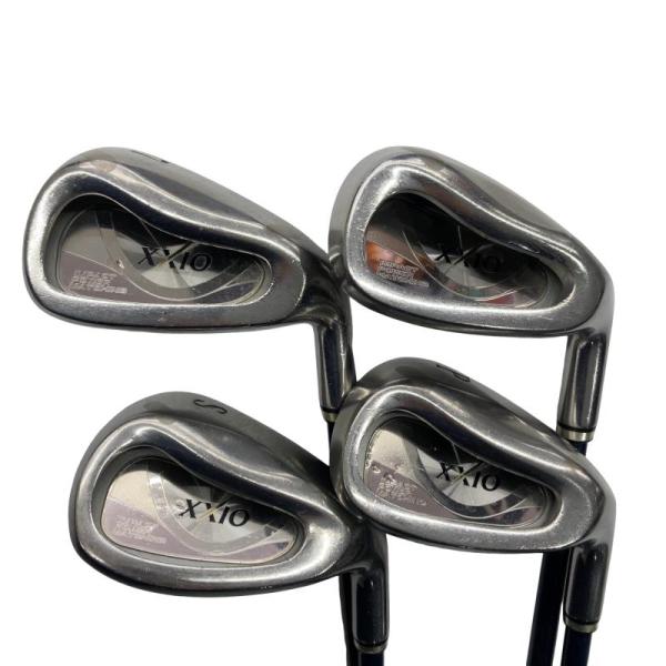中古　Dランク　ダンロップ　ＸＸＩＯ　ＸＸＩＯ（２００６）　　６Ｓ　レディース（実本数：４本セット）　アイアンセット　ＸＸＩＯ　ＭＰ４００Ｌ 　フレックスＡ ロフト角:32.00
