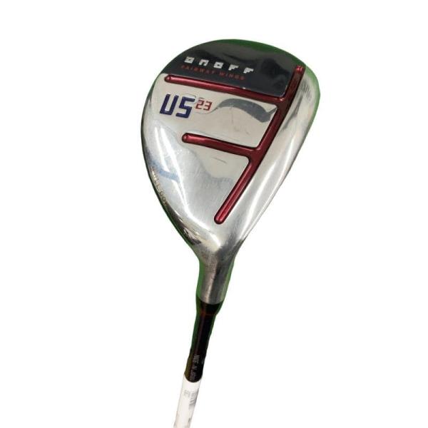 中古　Cランク　ダイワ（グローブライド）　ＯＮＯＦＦ　ＯＮＯＦＦ　ＦＡＩＲＷＡＹ　ＷＩＮＧＳ（２０２０）　ＡＫＡ　Ｕ５　ユーティリティ　ＳＭＯＯＴＨ　ＫＩＣＫ　ＭＰ−５２０Ｕ 　フレックスＲ ロフト角:23.00