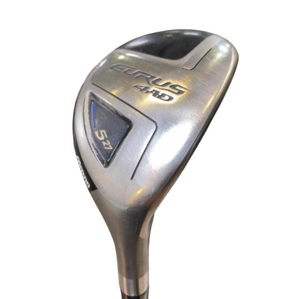中古　Cランク　ミズノ　ＥＵＲＵＳ　ＥＵＲＵＳ　４ＡＤ　Ｕ５　ユーティリティ　ＥＸＳＡＲ（ＥＵＲＵＳ　４ＡＤ） 　フレックスＳ ロフト角:27.00