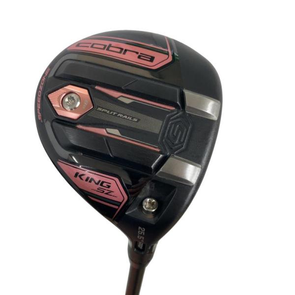 中古　Cランク　コブラ　ＫＩＮＧ　ＫＩＮＧ　ＳＰＥＥＤＺＯＮＥ　７Ｗ　レディース　フェアウェイウッド　ＨｅＬＩＵＭ　ＢＬＡＣＫ　４ 　フレックスＬ ロフト角:25.50