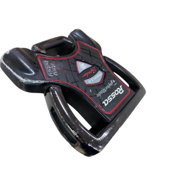 中古　Dランク　テーラーメイド　Ｒｏｓｓａ　ａｇｓｉ＋　Ｒｏｓｓａ　ａｇｓｉ＋　ｉｔｓｙ　ｂｉｔｓｙ　ＳＰＩＤＥＲ　ダブルベンド（Ｂｌａｃｋ）　３３インチ　パター　スチール 　フレックスその他 ロフト角:2.50