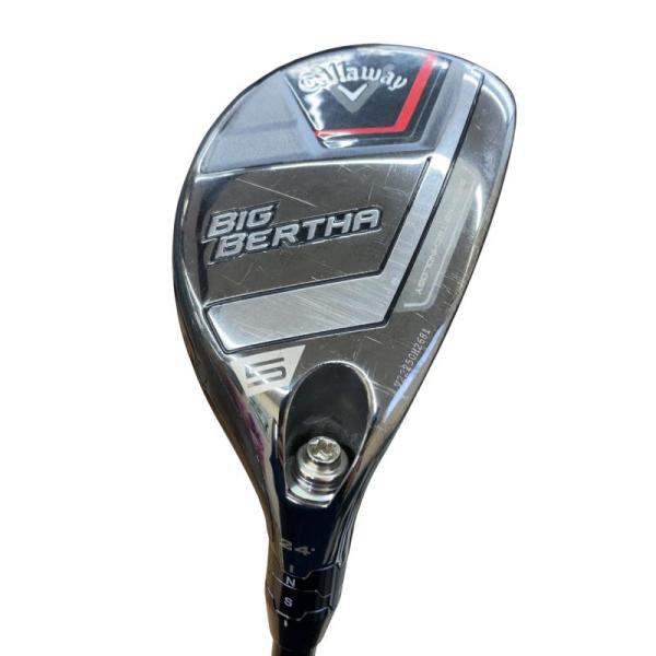 中古　Cランク　キャロウェイ　ＢＩＧ　ＢＥＲＴＨＡ　ＢＩＧ　ＢＥＲＴＨＡ（２０２３）　Ｕ５　ユーティリティ　ＳＰＥＥＤＥＲ　ＮＸ　５０　ｆｏｒ　ＣＷ（ＢＢ２３　ＵＴ） 　フレックスＲ ロフト角:24.00