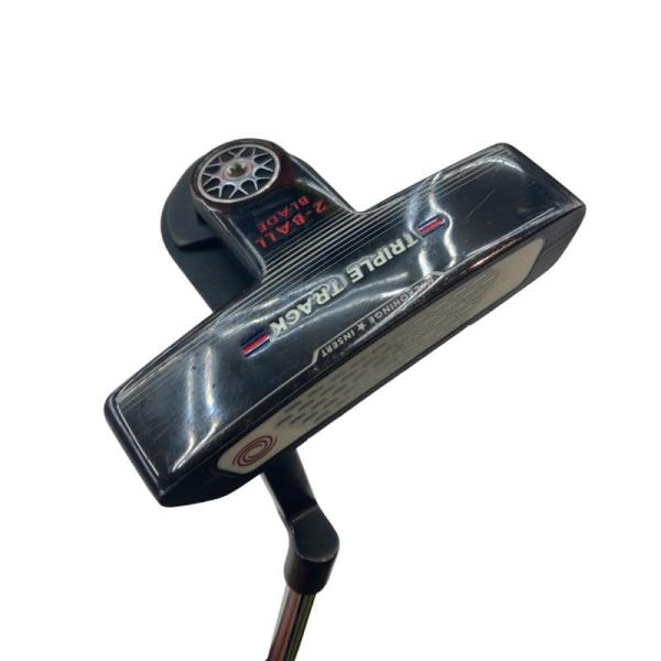 中古　Cランク　オデッセイ　ＴＲＩＰＬＥ　ＴＲＡＣＫ　ＴＲＩＰＬＥ　ＴＲＡＣＫ　２−ＢＡＬＬ　ＢＬＡＤＥ　３４インチ　パター　ＳＴＲＯＫＥ　ＬＡＢ　ＢＬＡＣＫ 　フレックスその他 ロフト角:3.00