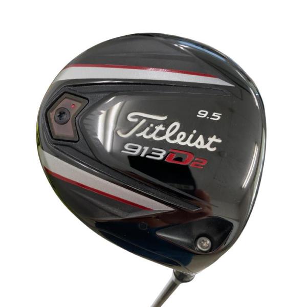中古　Cランク　タイトリスト　９１３　９１３　Ｄ２　　９．５°　ドライバー　リシャフト 　フレックスその他 ロフト角:9.50
