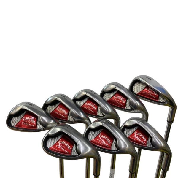 中古　Cランク　キャロウェイ　ＢＩＧ　ＢＥＲＴＨＡ　ＢＩＧ　ＢＥＲＴＨＡ　ＩＲＯＮＳ（２００８）　　８Ｓ（実本数：８本セット）　アイアンセット　ＮＳ　ＰＲＯ　８５０ＧＨ 　フレックスＲ ロフト角:26.00