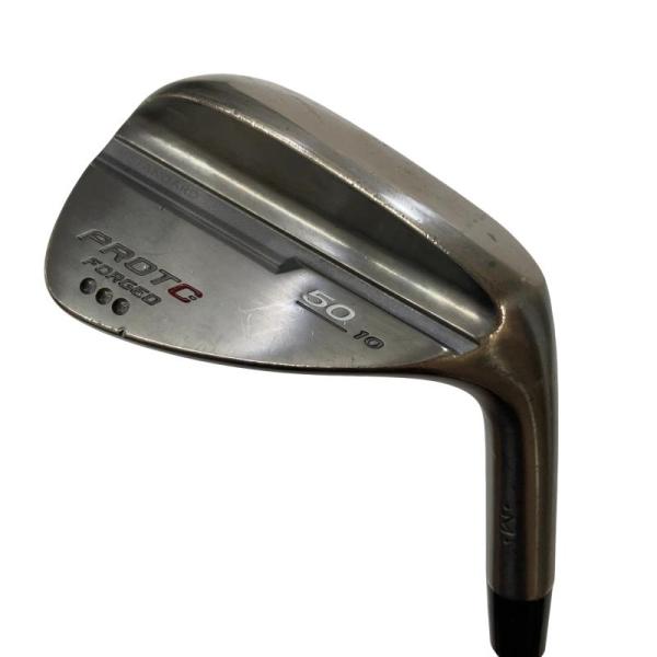 中古　Cランク　ＰＲＯＴＯ−ＣＯＮＣＥＰＴ　ＰＲＯＴＯ−ＣＯＮＣＥＰＴ　ＰＲＯＴＯ−ＣＯＮＣＥＰＴ　ＦＯＲＧＥＤ　ＷＥＤＧＥ（メッキ）　５０°／１０°　ウェッジ　リシャフト 　フレックスその他 ロフト角:50.00