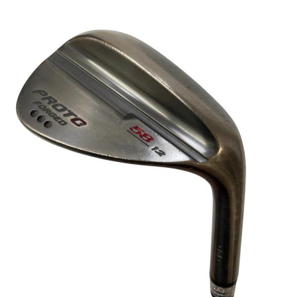 中古　Cランク　ＰＲＯＴＯ−ＣＯＮＣＥＰＴ　ＰＲＯＴＯ−ＣＯＮＣＥＰＴ　ＰＲＯＴＯ−ＣＯＮＣＥＰＴ　ＦＯＲＧＥＤ　ＷＥＤＧＥ（メッキ）　５８°／１２°　ウェッジ　リシャフト 　フレックスその他 ロフト角:58.00