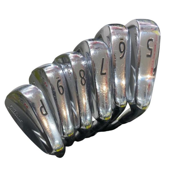 中古　Dランク　タイトリスト　Ｔｉｔｌｅｉｓｔ　Ｔｉｔｌｅｉｓｔ　Ｚ・Ｂ　ＦＯＲＧＥＤ　８Ｓ（実本数：６本セット）　アイアンセット　Ｄｙｎａｍｉｃ　Ｇｏｌｄ　ＳＬ 　フレックスＲ ロフト角:27.00