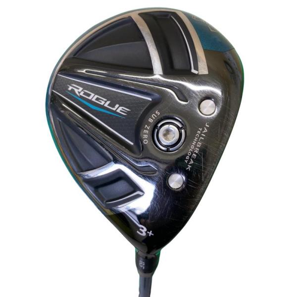 中古　Cランク　キャロウェイ　ＲＯＧＵＥ　ＲＯＧＵＥ　ＳＵＢＺＥＲＯ　３Ｗ＋　ＵＳＡ　フェアウェイウッド　ＰＲＯＪＥＣＴ　Ｘ　Ｅｖｅｎ　Ｆｌｏｗ　Ｂｌｕｅ　７０ 　フレックスＳ ロフト角:13.50