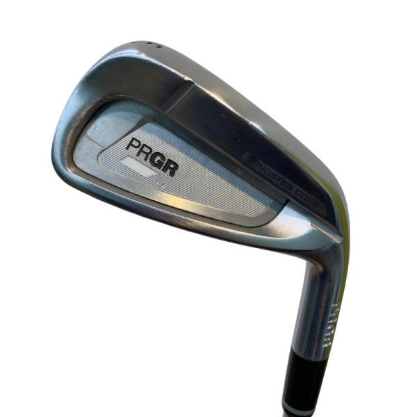 中古　Cランク　プロギア　ＰＲＧＲ　ＰＲＧＲ　０２　＃５　単品アイアン　スペックスチールＩＩＩ　Ｖｅｒ．２ 　フレックスＳ ロフト角:23.00