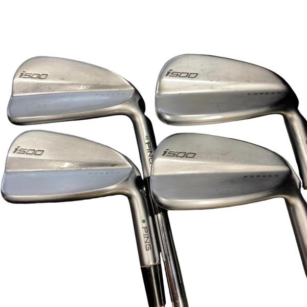 中古　Dランク　ピン　ｉ５００　ｉ５００　５Ｓ（実本数：４本セット）　アイアンセット　Ｄｙｎａｍｉｃ　Ｇｏｌｄ 　フレックスＳ ロフト角:29.00