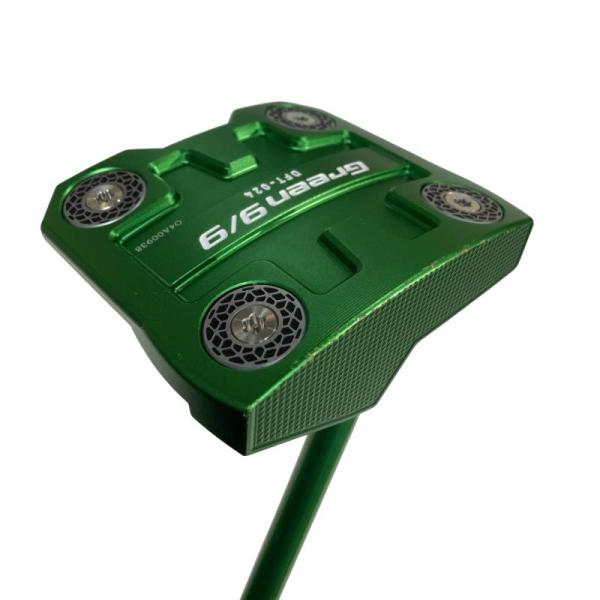 中古　Bランク　キャスコ　Ｇｒｅｅｎ　Ｇｒｅｅｎ　９／９　ＤＥＬＴＡ−ＦＡＣＥ　Ｔｕｒｔｌｅ　ＤＦＴ−０２４　３４インチ　パター　オリジナルカーボン 　フレックスその他 ロフト角:1.50