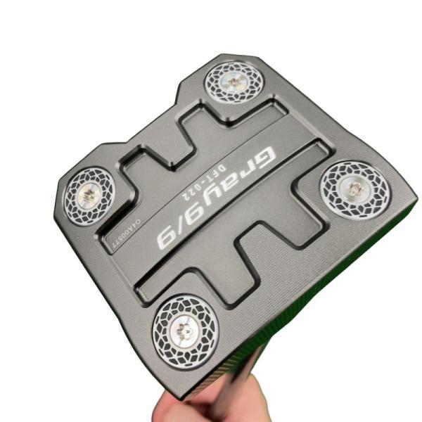 中古　Cランク　キャスコ　Ｇｒａｙ　Ｇｒａｙ　９／９　ＤＥＬＴＡ−ＦＡＣＥ　Ｔｕｒｔｌｅ　ＤＦＴ−０２２　３４インチ　パター　オリジナルカーボン 　フレックスその他 ロフト角:1.50