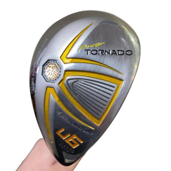 中古　Cランク　キャスコ　ＰＯＷＥＲ　ＴＯＲＮＡＤＯ　ＰＯＷＥＲ　ＴＯＲＮＡＤＯ　Ｕｔ−ＷＥＤＧＥ　Ｕ６　ユーティリティ　Ｓｔａｂｉｌ　ｓｈａｆｔ 　フレックスＲ ロフト角:25.00