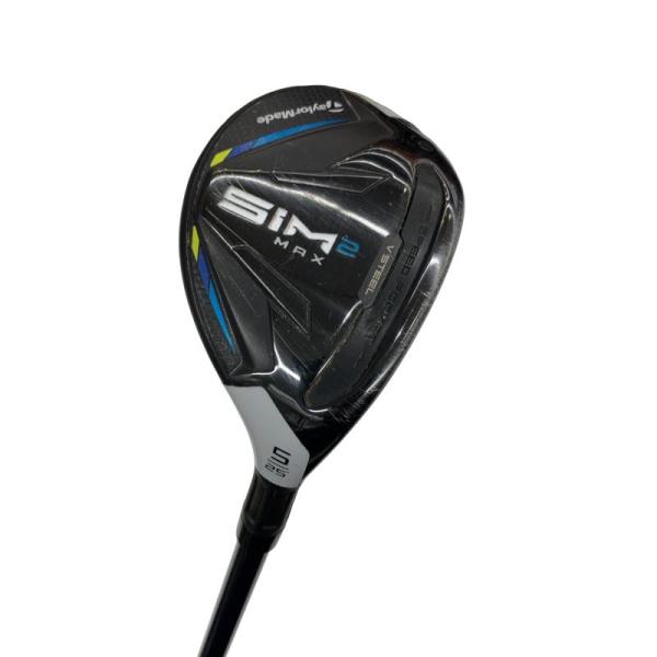 中古　Cランク　テーラーメイド　ＳＩＭ２　ＳＩＭ２　ＭＡＸ　Ｕ５　ユーティリティ　ＴＥＮＳＥＩ　ＢＬＵＥ　ＴＭ６０（ＳＩＭ２　ＵＴ） 　フレックスＲ ロフト角:25.00