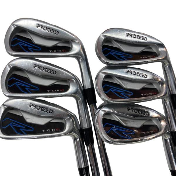 中古　Cランク　ジャスティック　ＰＲＯＣＥＥＤ　ＰＲＯＣＥＥＤ　ＴＯＵＲ　ＣＯＮＱＵＥＳＴ　Ｒ　ＶＩ　６Ｓ（実本数：６本セット）　アイアンセット　ＮＳ　ＰＲＯ　９５０ＧＨ 　フレックスＳ ロフト角:24.00