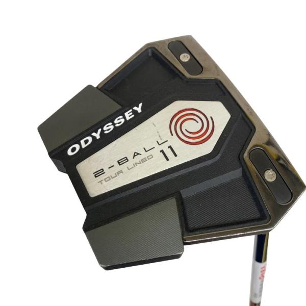 中古　Dランク　オデッセイ　２−ＢＡＬＬ　ＥＬＥＶＥＮ　２−ＢＡＬＬ　ＥＬＥＶＥＮ　ＴＯＵＲ　ＬＩＮＥＤ　３４インチ　パター　ＳＴＲＯＫＥ　ＬＡＢ　ＲＥＤ 　フレックスその他 ロフト角:3.00