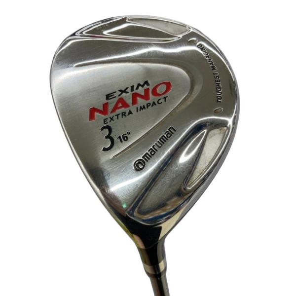 中古　Cランク　マジェスティゴルフ（旧マルマン）　ＥＸＩＭ　ＥＸＩＭ　ＮＡＮＯ　ＥＸＴＲＡ　ＩＭＰＡＣＴ　３Ｗ　レフティ　フェアウェイウッド　ＥＸＩＭ　ＮＡＮＯ　ＥＸ−０５ 　フレックスＲ ロフト角:16.00
