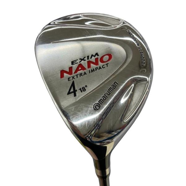 中古　Cランク　マジェスティゴルフ（旧マルマン）　ＥＸＩＭ　ＥＸＩＭ　ＮＡＮＯ　ＥＸＴＲＡ　ＩＭＰＡＣＴ　４Ｗ　レフティ　フェアウェイウッド　ＥＸＩＭ　ＮＡＮＯ　ＥＸ−０５ 　フレックスＲ ロフト角:18.00
