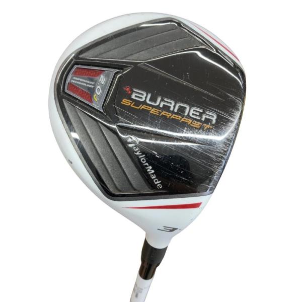 中古　Cランク　テーラーメイド　ＢＵＲＮＥＲ　ＢＵＲＮＥＲ　ＳＵＰＥＲ　ＦＡＳＴ　２．０Ｊ（レッド）　３Ｗ　フェアウェイウッド　ＢＵＲＮＥＲ　２．０　ＦＵＢＵＫＩ　５０（フェアウェイ） 　フレックスＳ ロフト角:15.00