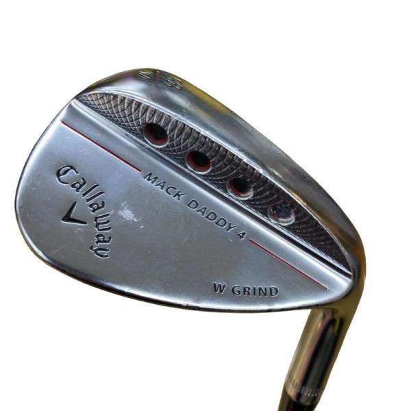 中古　Dランク　キャロウェイ　ＭＡＣＫ　ＤＡＤＤＹ　ＭＡＣＫ　ＤＡＤＤＹ　４　クロムメッキ　５８°／１２°Ｗ　ウェッジ　ＮＳ　ＰＲＯ　９５０ＧＨ 　フレックスＳ ロフト角:58.00
