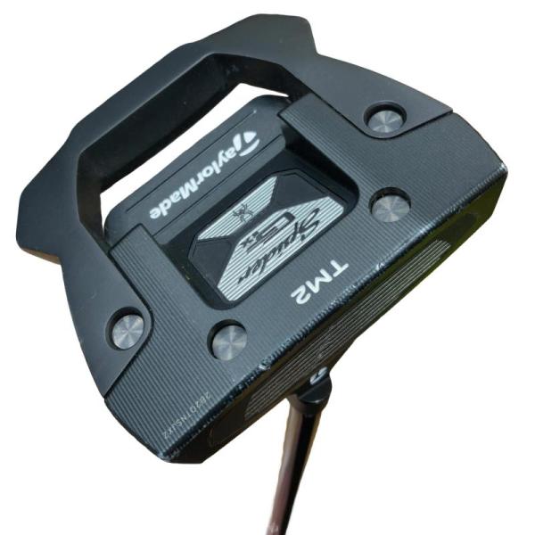 中古　Dランク　テーラーメイド　Ｓｐｉｄｅｒ　ＧＴｘ　ＴＲＵＳＳ　Ｓｐｉｄｅｒ　ＧＴｘ　ＴＲＵＳＳ　ＢＬＡＣＫ　ＴＭ２　３４インチ　パター　スチール 　フレックスその他 ロフト角:3.00