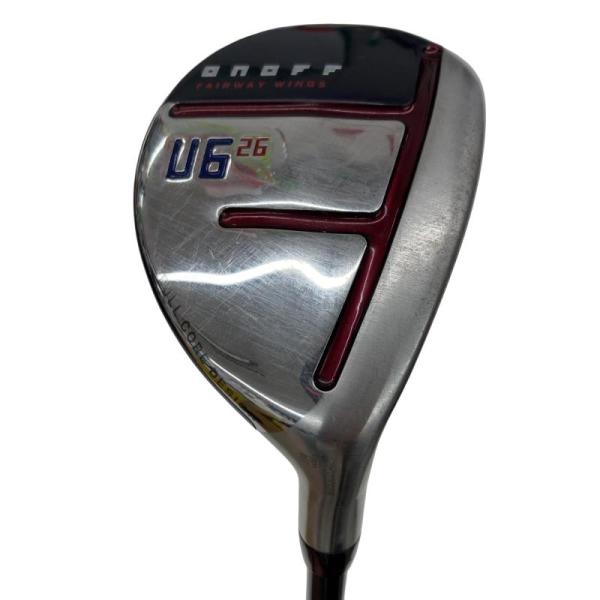 中古　Cランク　ダイワ（グローブライド）　ＯＮＯＦＦ　ＯＮＯＦＦ　ＦＡＩＲＷＡＹ　ＷＩＮＧＳ（２０２０）　ＡＫＡ　Ｕ６　ユーティリティ　ＳＭＯＯＴＨ　ＫＩＣＫ　ＭＰ−５２０Ｕ 　フレックスＲ ロフト角:26.00