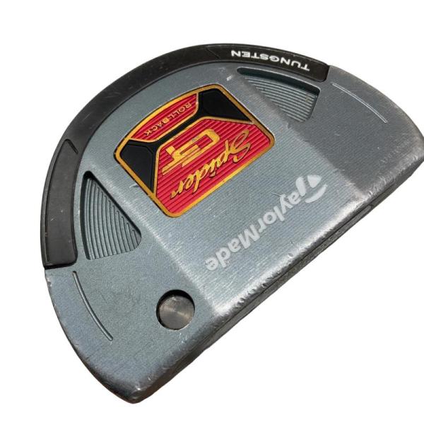 中古　Dランク　テーラーメイド　Ｓｐｉｄｅｒ　ＧＴ　Ｓｐｉｄｅｒ　ＧＴ　ＲＯＬＬＢＡＣＫ　ＳＩＬＶＥＲ／ＢＬＡＣＫ　シングルベンド　３４インチ　パター　スチール 　フレックスその他 ロフト角:3.00