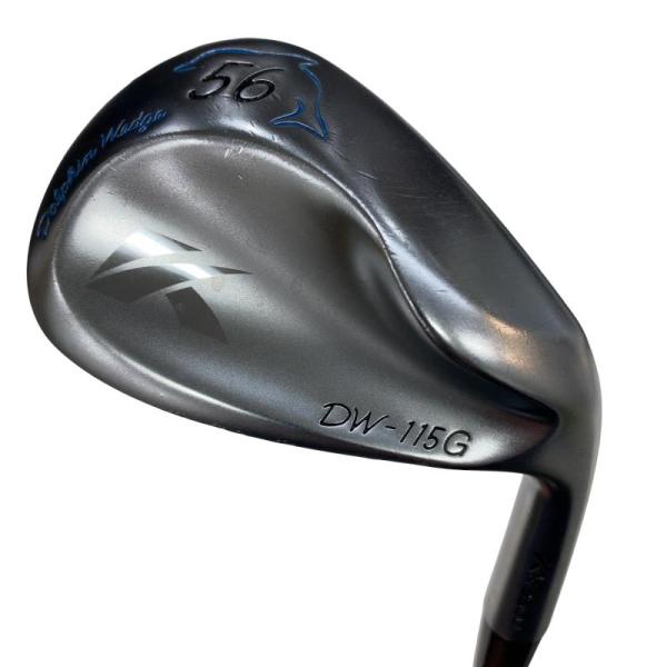 中古　Cランク　キャスコ　Ｄｏｌｐｈｉｎ　Ｗｅｄｇｅ　Ｄｏｌｐｈｉｎ　Ｗｅｄｇｅ　ＤＷ−１１５Ｇ　５６°　ウェッジ　Ｄｏｌｐｈｉｎ　ＤＰ−１５１ 　フレックスＲ ロフト角:56.00